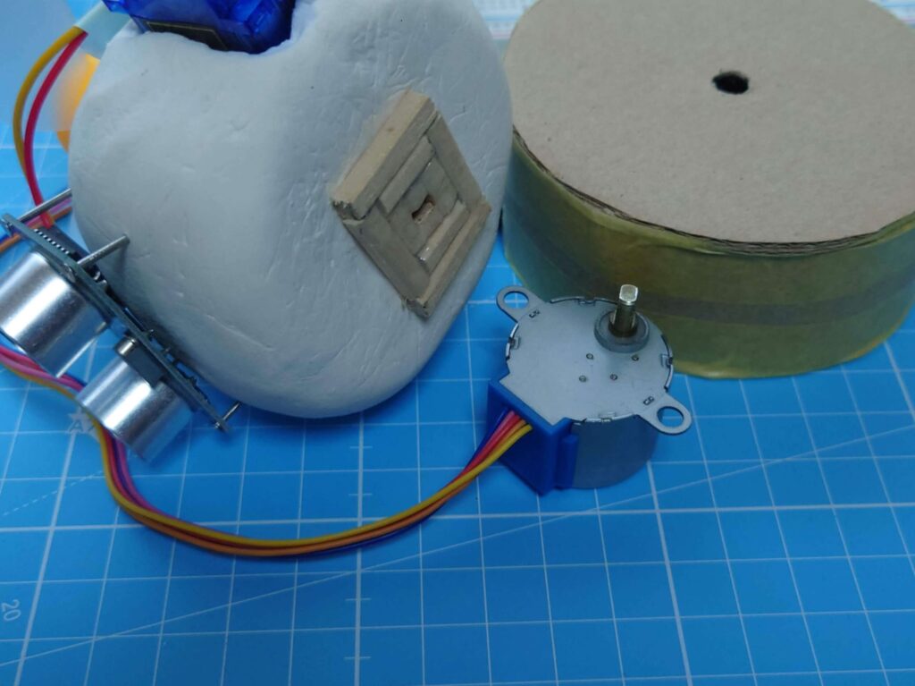 Arduinoで遊ぼう26ステッピングモータ とりあえずメカのりまき 